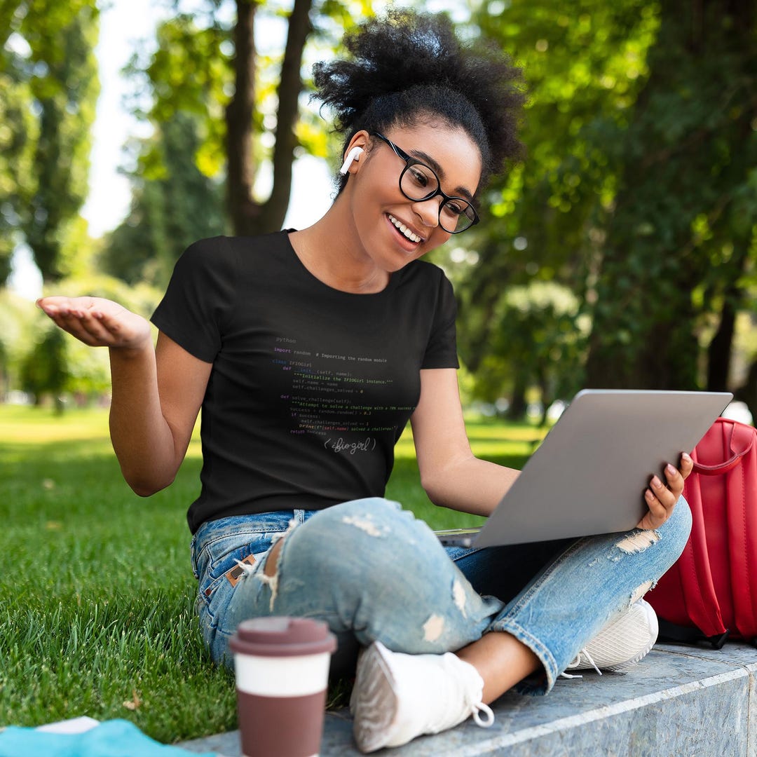 Python Code Life - IFIO Girl - Radon Module - Women's Softstyle Tee - Etsy