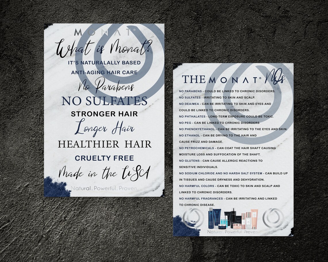 Monat Marketing Kit Monat Marketing Bundlemarble Monat - Etsy