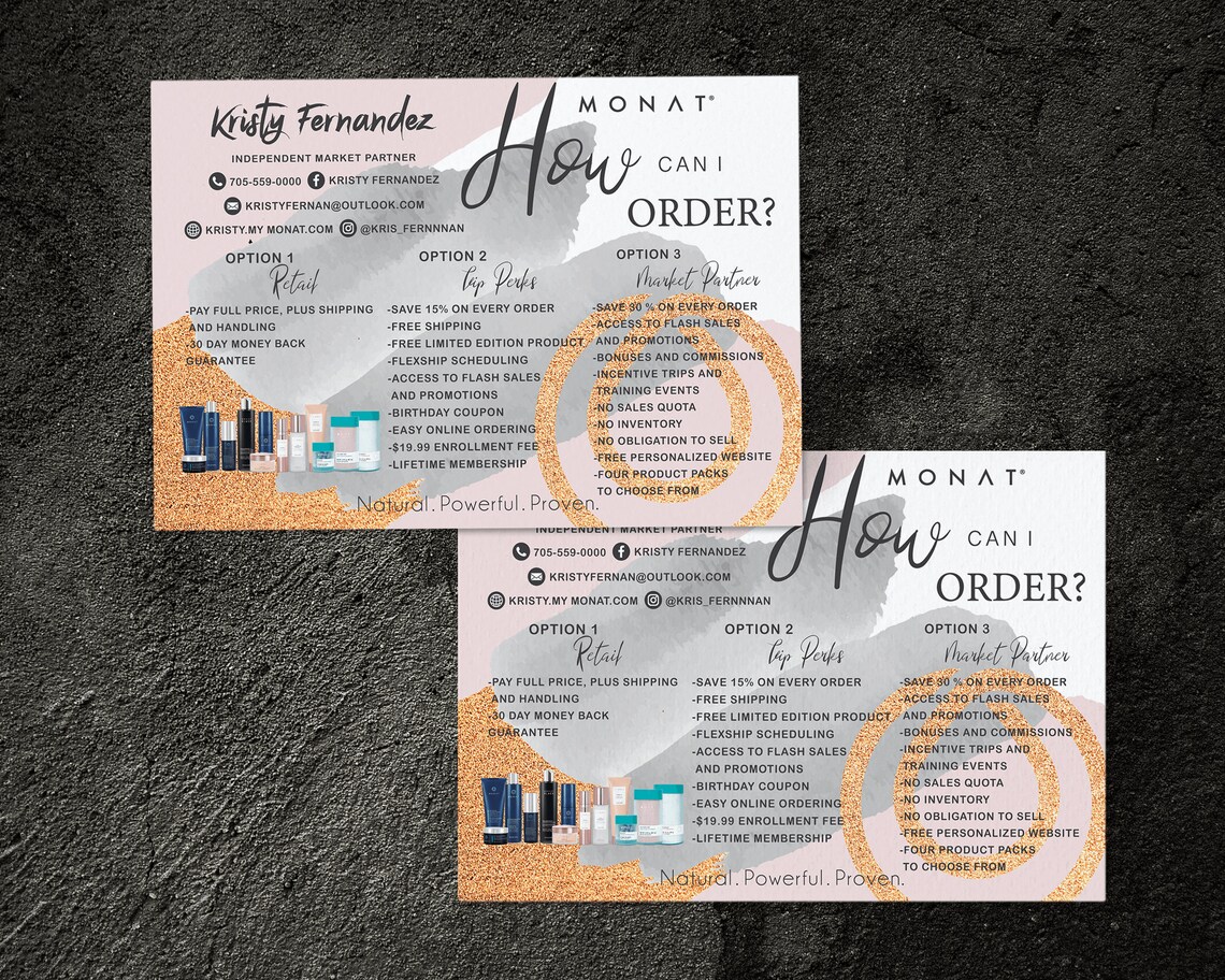 Luxury Monat Marketing Kit Monat Marketing Bundle Big Monat | Etsy