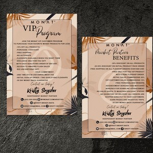 Orange Monat Marketing Kit, Monat Marketing Bundle, Big Monat Starter ...