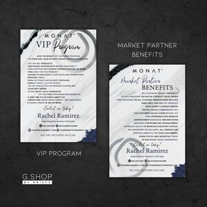 Monat Marketing Kit, Monat Marketing Bundle,marble Monat Starter Kit ...