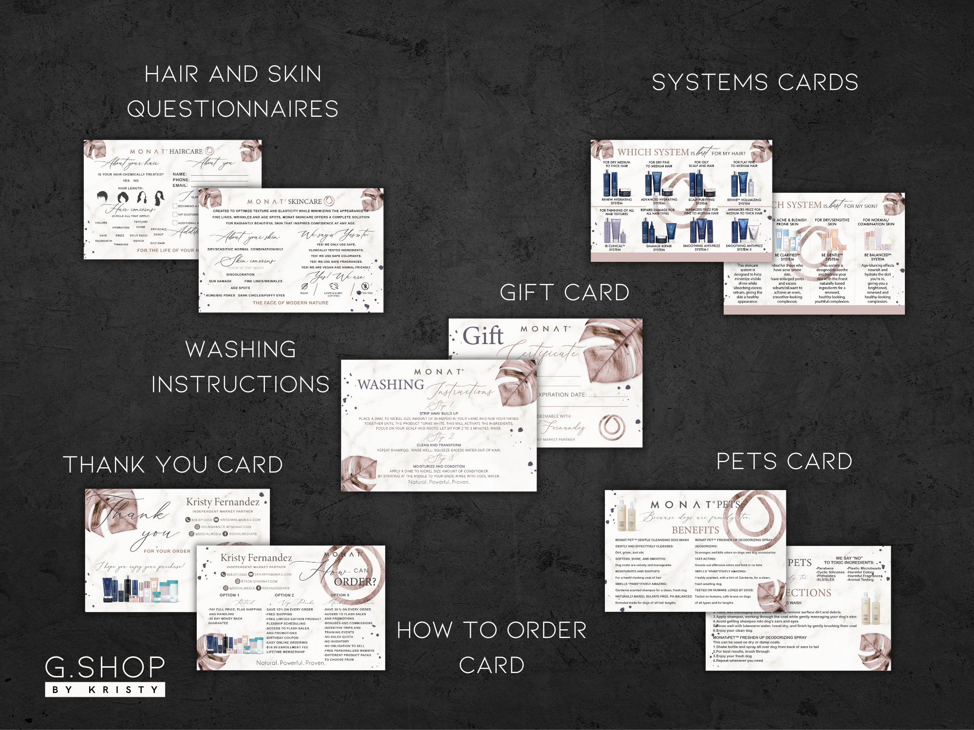 Aesthetic Monat Marketing Kit, Monat Marketing Bundle, Big Monat ...