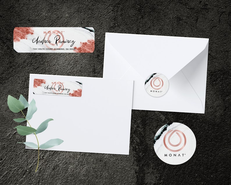 Monat Marketing Kit Monat Marketing Bundlemarble Monat | Etsy