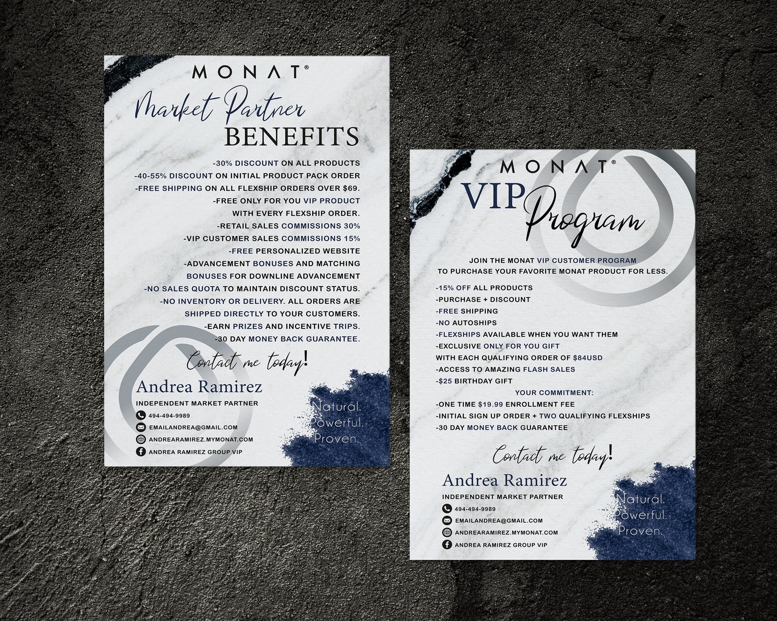 Monat Marketing Kit Monat Marketing Bundlemarble Monat - Etsy