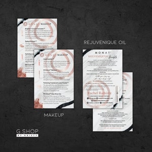 Monat Marketing Kit, Monat Marketing Bundle,marble Monat Starter Kit ...