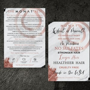 Monat Marketing Kit Monat Marketing Bundlemarble Monat | Etsy