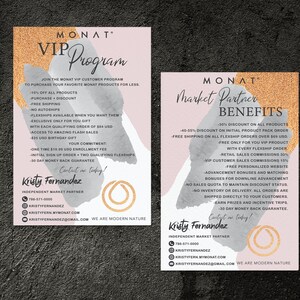 Luxury Monat Marketing Kit, Monat Marketing Bundle, Big Monat Starter ...