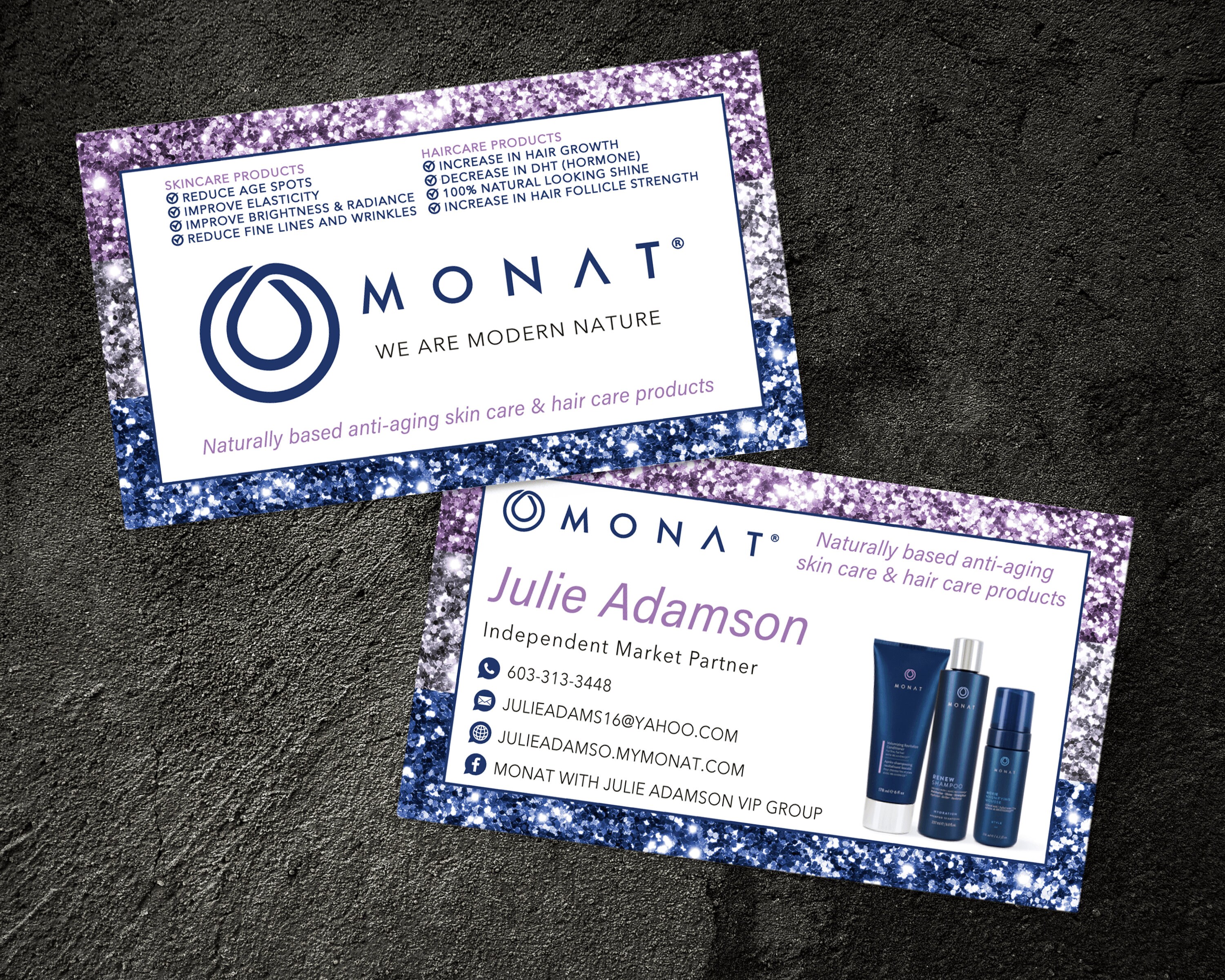 Monat Business Card, Monat Market Partner Card, Classic Business Card ...