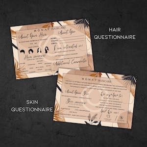 Monat Questionnaire, About Your Hair Questionnaire, Orange Haircare ...