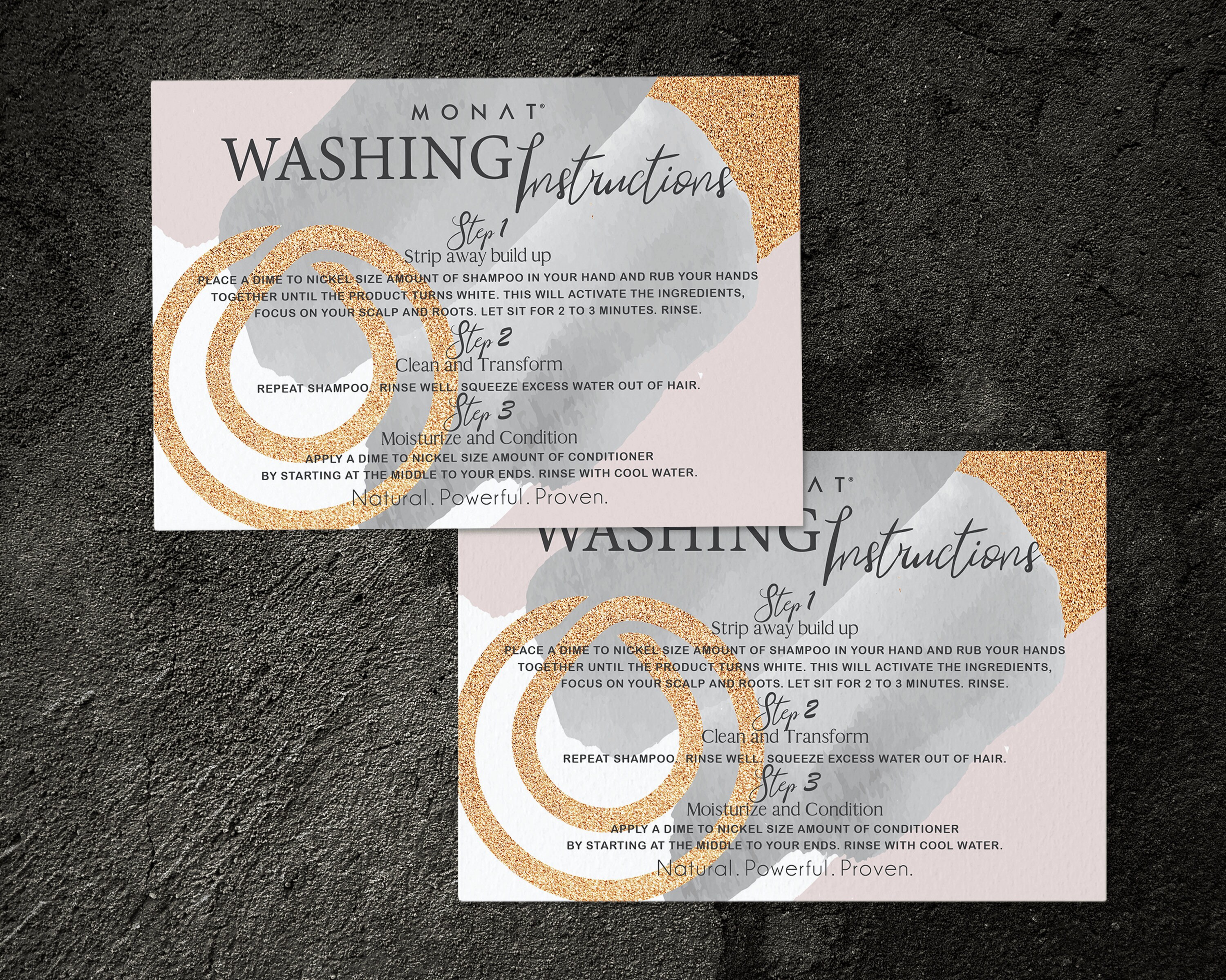 Monat Washing Instructions, Monat Instructions, Marble Instructions ...