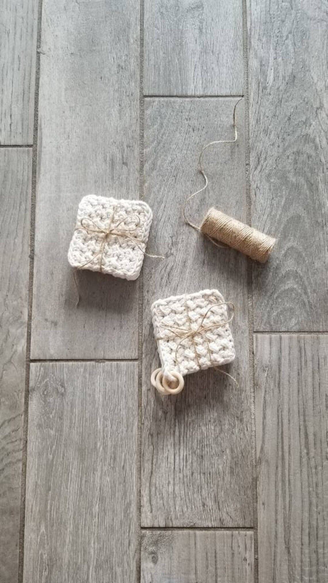 Even Moss Stitch Coaster Crochet Pattern Made by Kayleeknots - Etsy