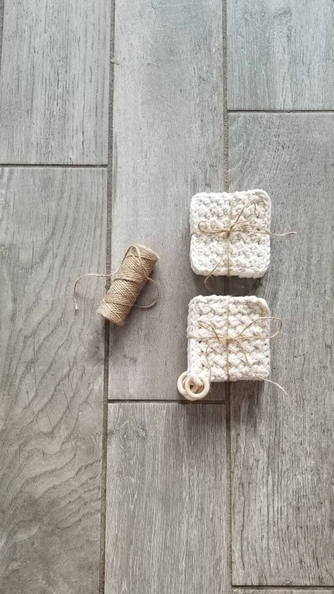 Even Moss Stitch Coaster Crochet Pattern Made by Kayleeknots - Etsy