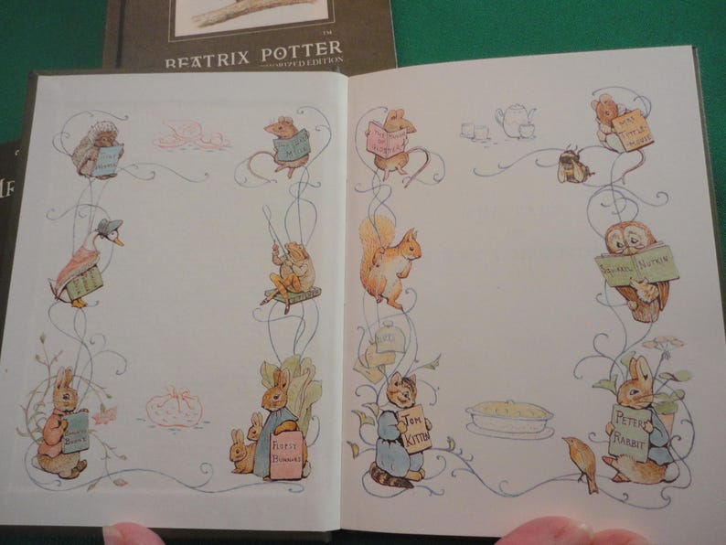 Beatrix Potter Books - Etsy