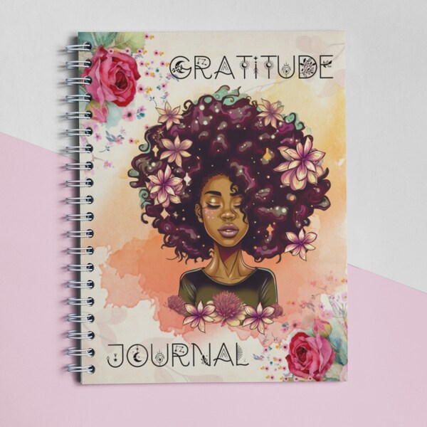 Black Woman Journal - Etsy