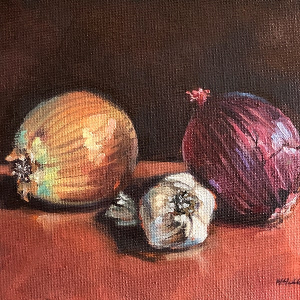 Onions Still Life - Etsy