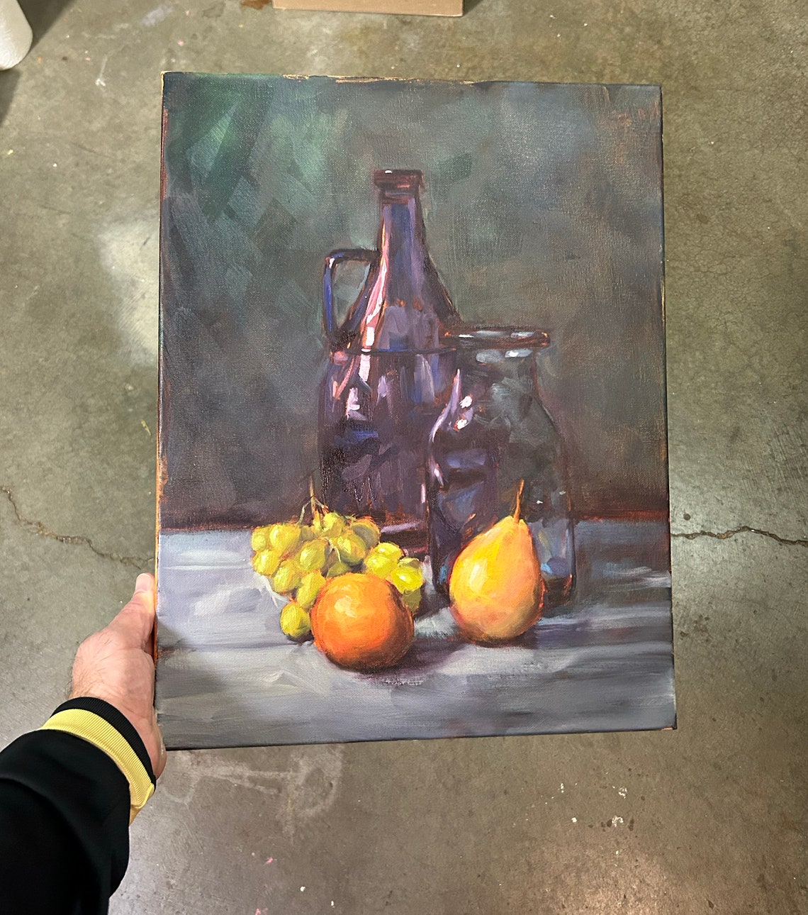Still Life: Jars & Fruit - Etsy