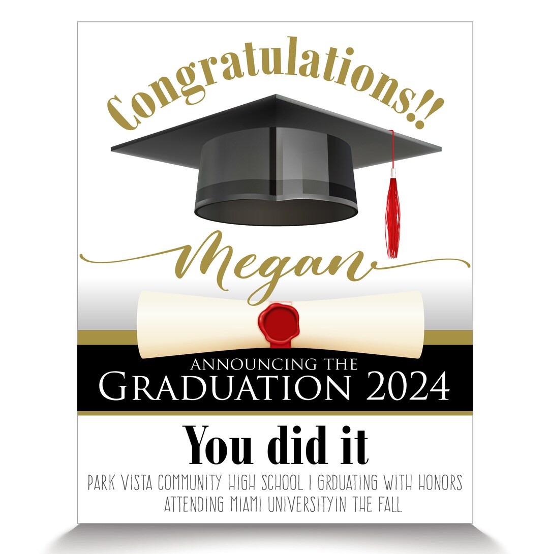 Graduation Photo Magnet Favors. Personalized Magnets for Graduation ...