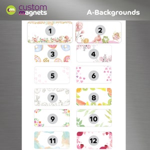 Custom Locker Magnet Personalized Magnet for School Lockers - Etsy