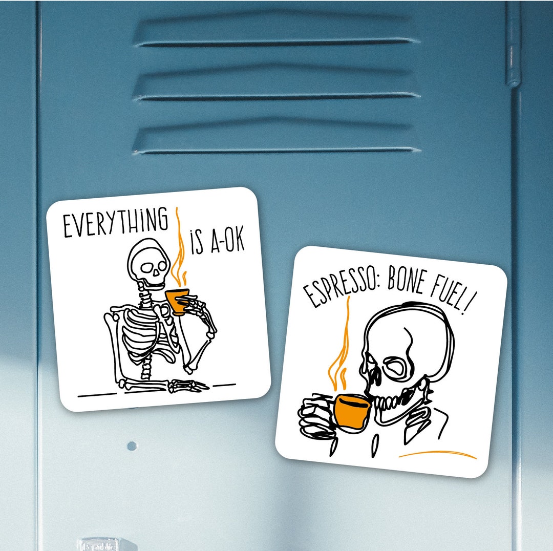 Halloween Magnet – Locker & Fridge Decoration – Spooky Halloween Party ...