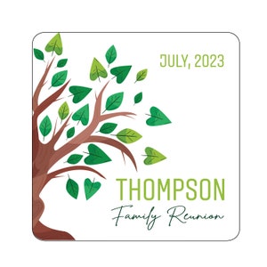 Custom Family Reunion Magnet, Personalized Fridge Magnet, Souvenir ...