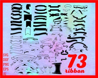 Banner SVG Bundle Ribbon Svg Label Svg Svg Files for - Etsy Canada