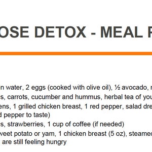 Wild Rose 12 Day Meal Plan - Etsy Canada