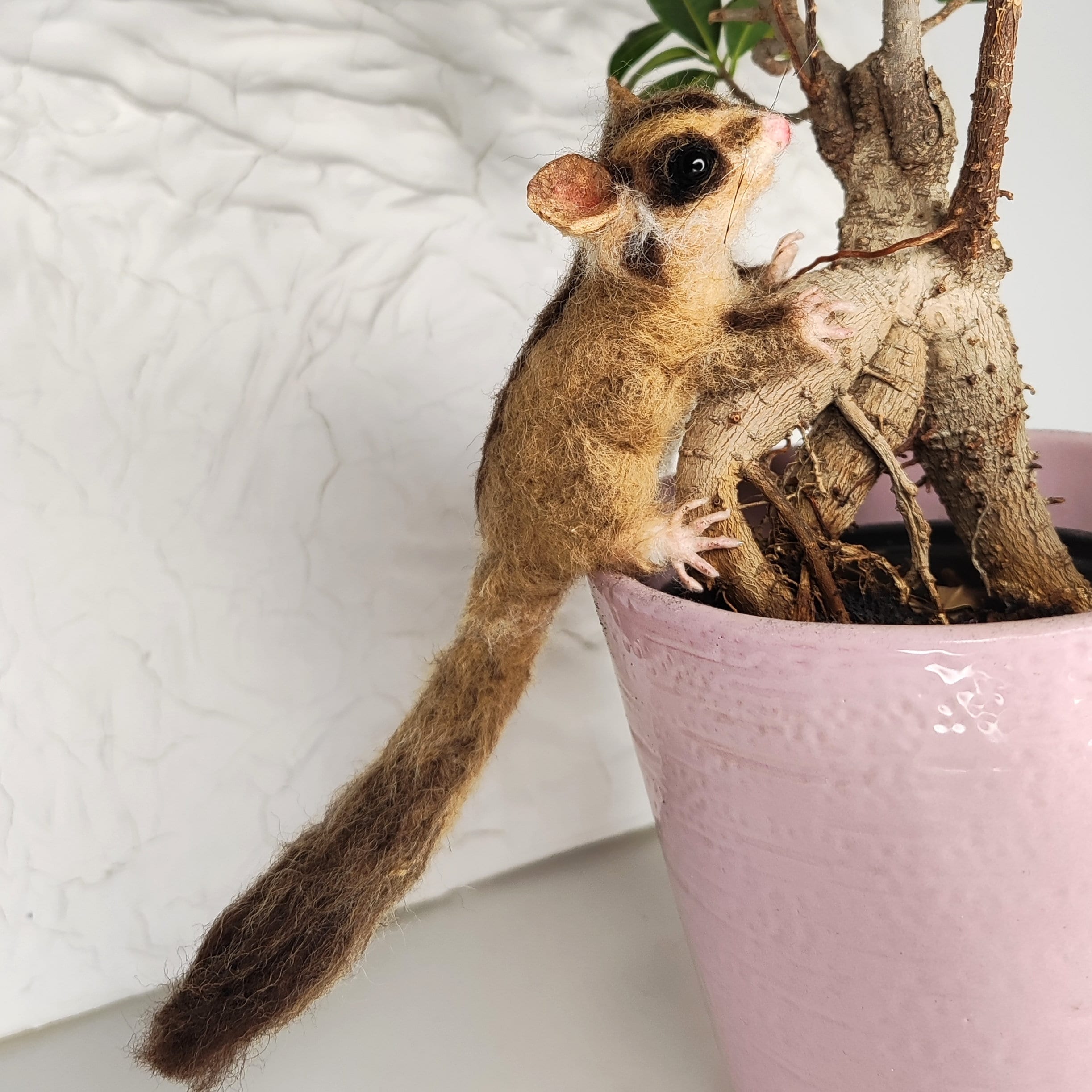 Needle Felted Sugar Glider Realistic Animal Sculpture - Etsy