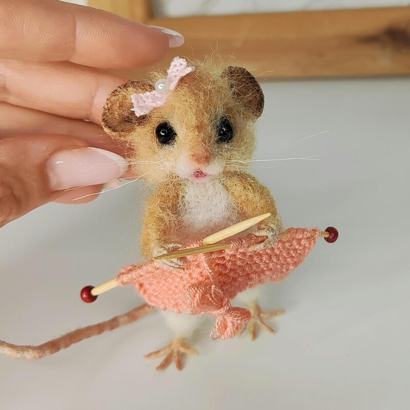 Woolen Mice - Etsy