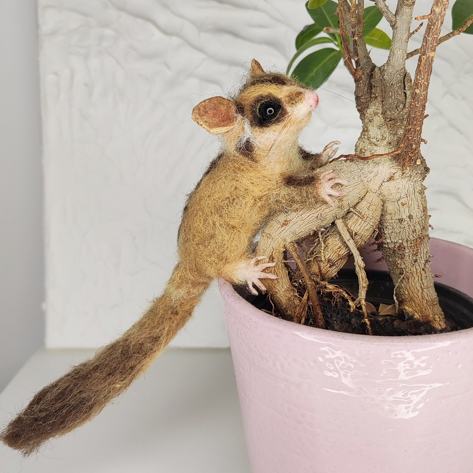 Needle Felted Sugar Glider Realistic Animal Sculpture - Etsy