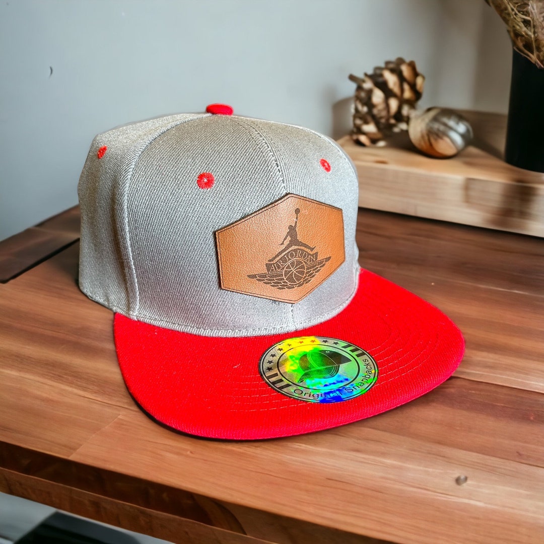 Jordan Air Bulls Red GOAT Snapback Hat. - Etsy