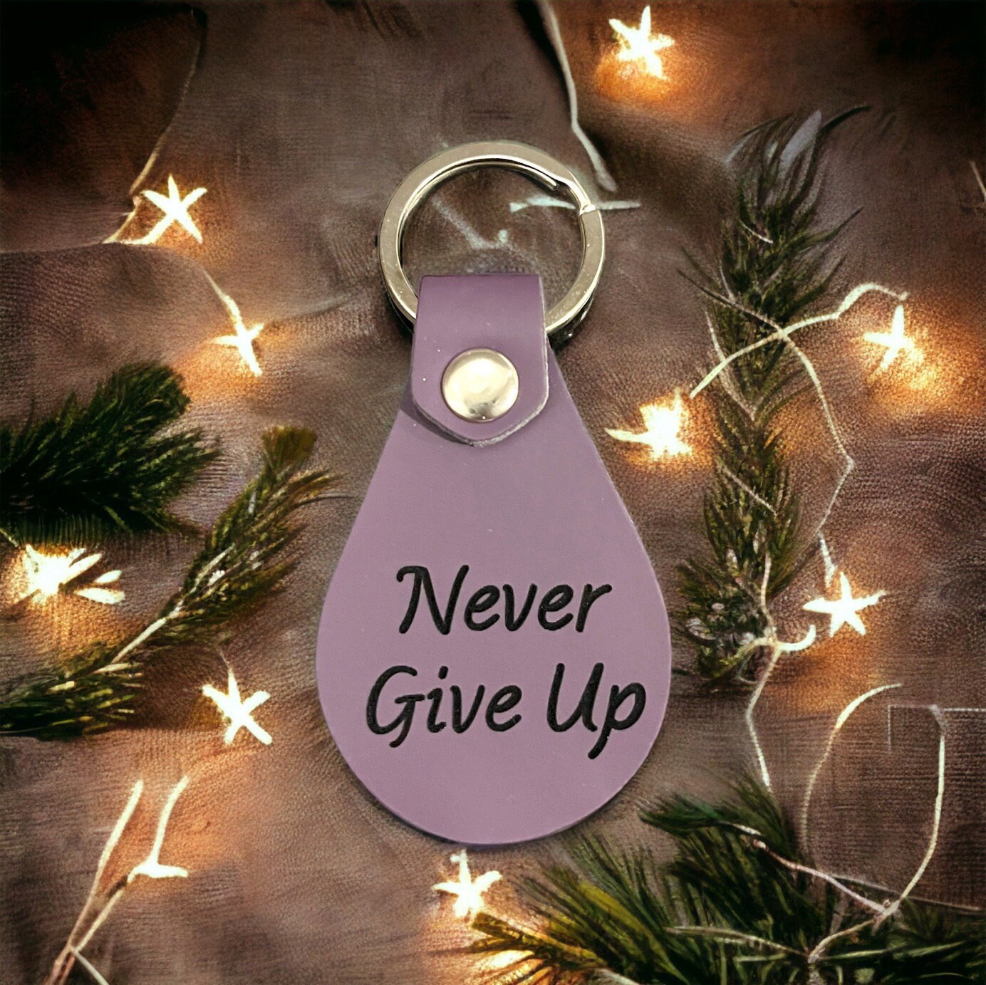 5 Pack Uplifting Sayings Leather Keychain - Etsy