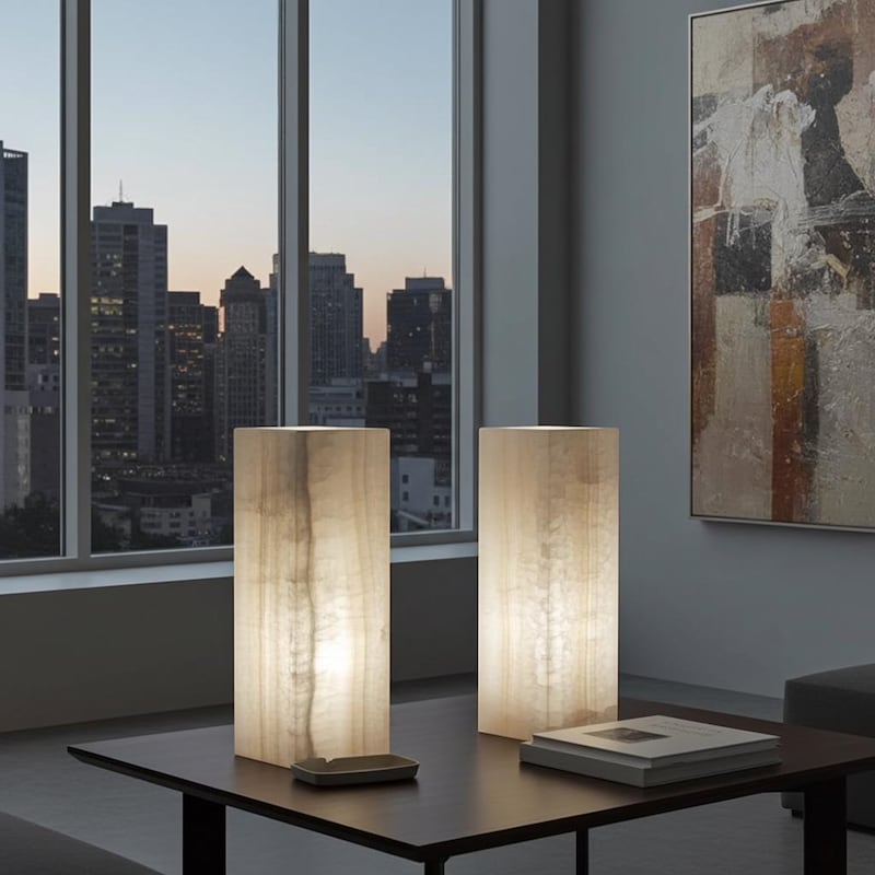 Onyx Lamp Cube - Etsy