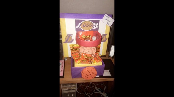 Basketball Themed Candy Arrangement - Etsy
