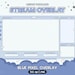 Twitch Blue Pixel Overlay Stream Overlay Streamer Graphics - Etsy Canada