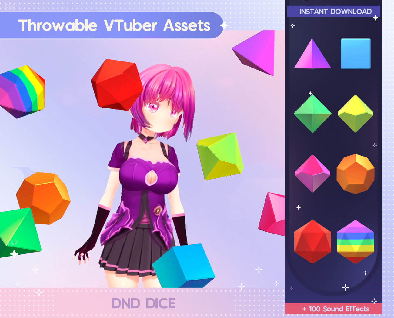 8 Throwable Vtuber Asset, T.I.T.S, Twitch Integrated Throwing System ...