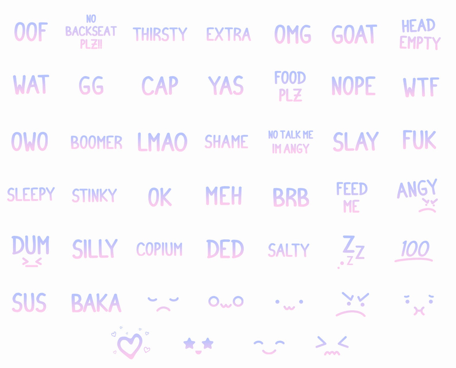 88 Twitch Rainbow Vtuber Sticky Note Pngtuber P2U Vtuber Assets LGBTQ ...