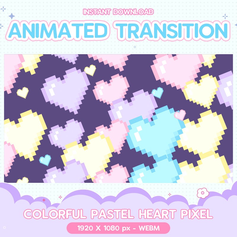 Pixel Art Transition Animation - Etsy UK