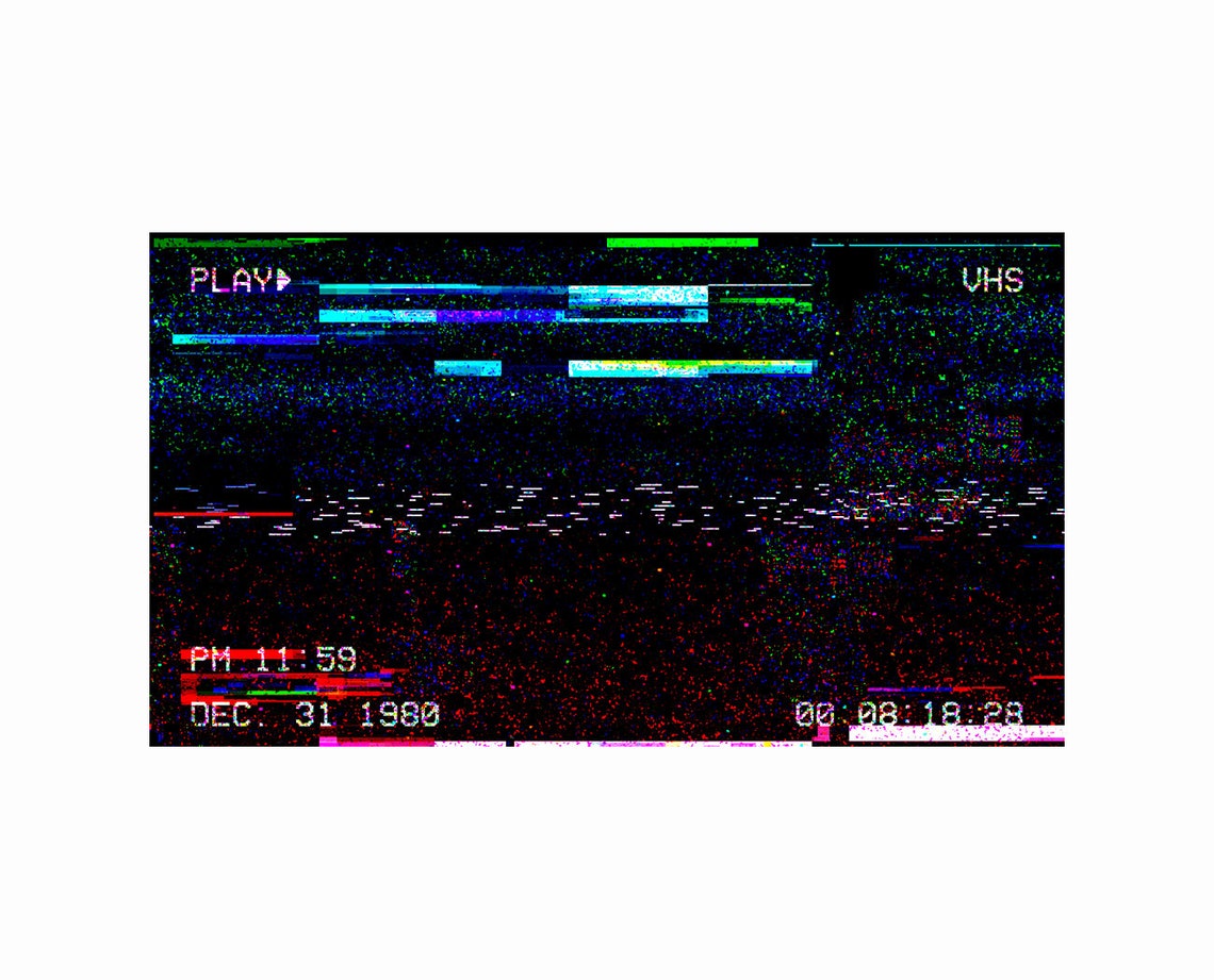 6 Twitch Animated Stinger Transition, Creepy Glitch VHS Vaporwave ...