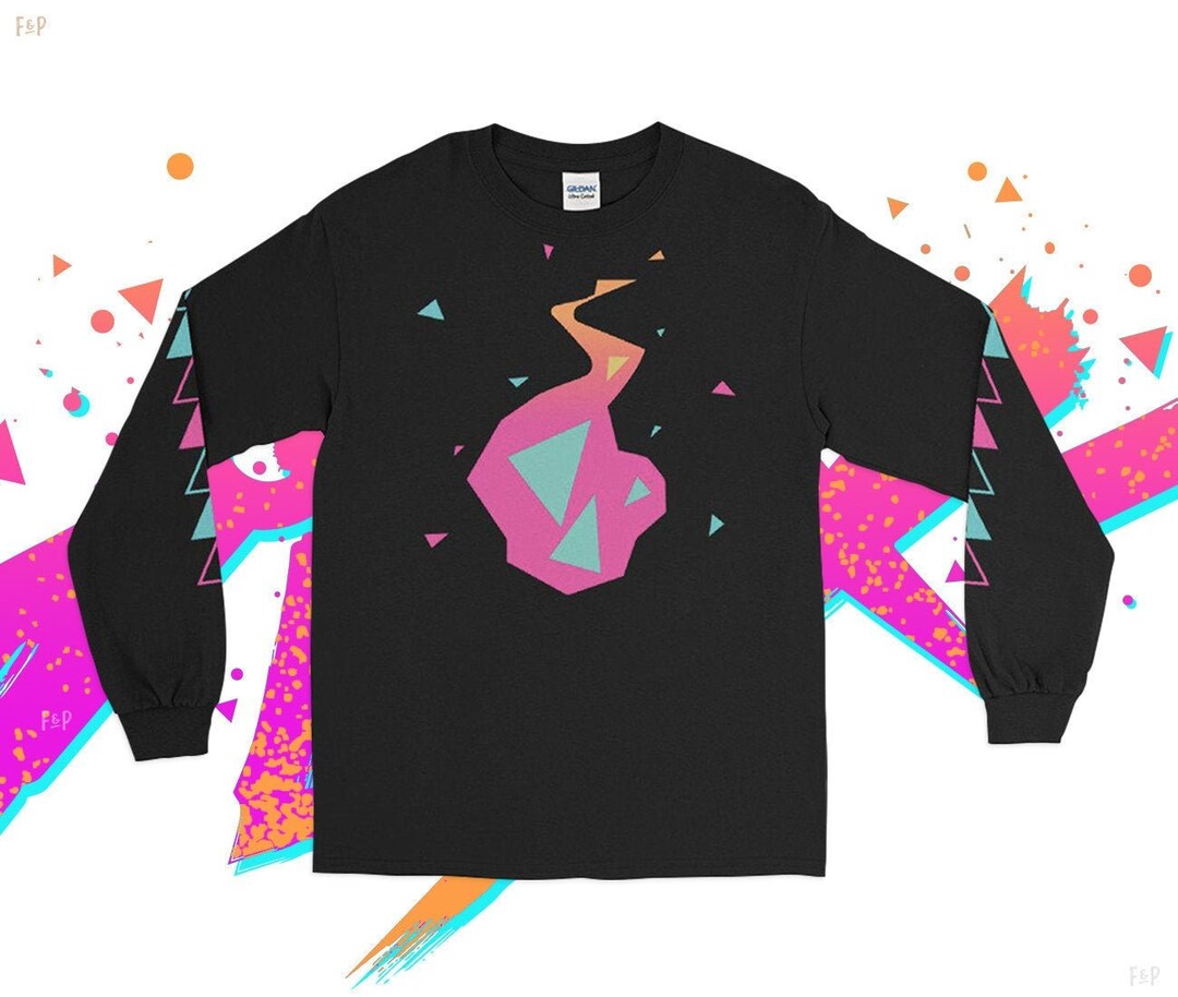 Promare Long Sleeve Shirt DS, Flame, Fire, Promare Logo, Galo Thymos ...