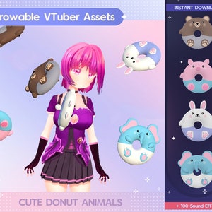 4 Throwable Vtuber Assets, T.I.T.S, Twitch Integrated Throwing System ...