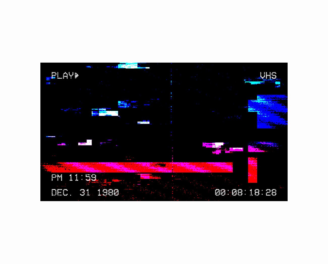 6 Twitch Animated Stinger Transition, Creepy Glitch VHS Vaporwave ...