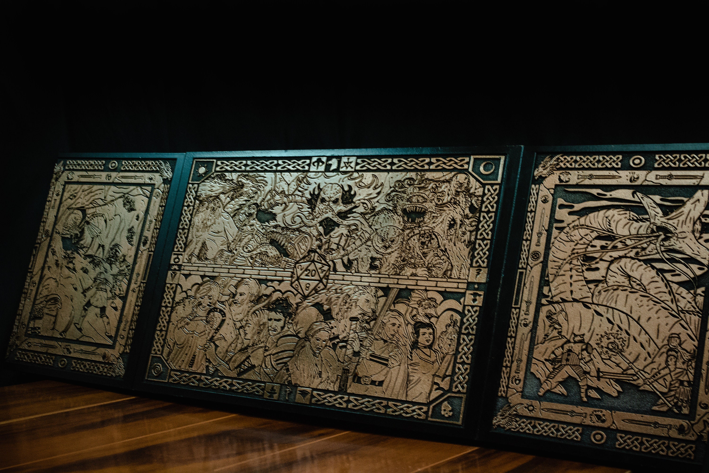 DnD DM Screen Classic DM Gift Dnd Art Fantasy Art RPG | Etsy