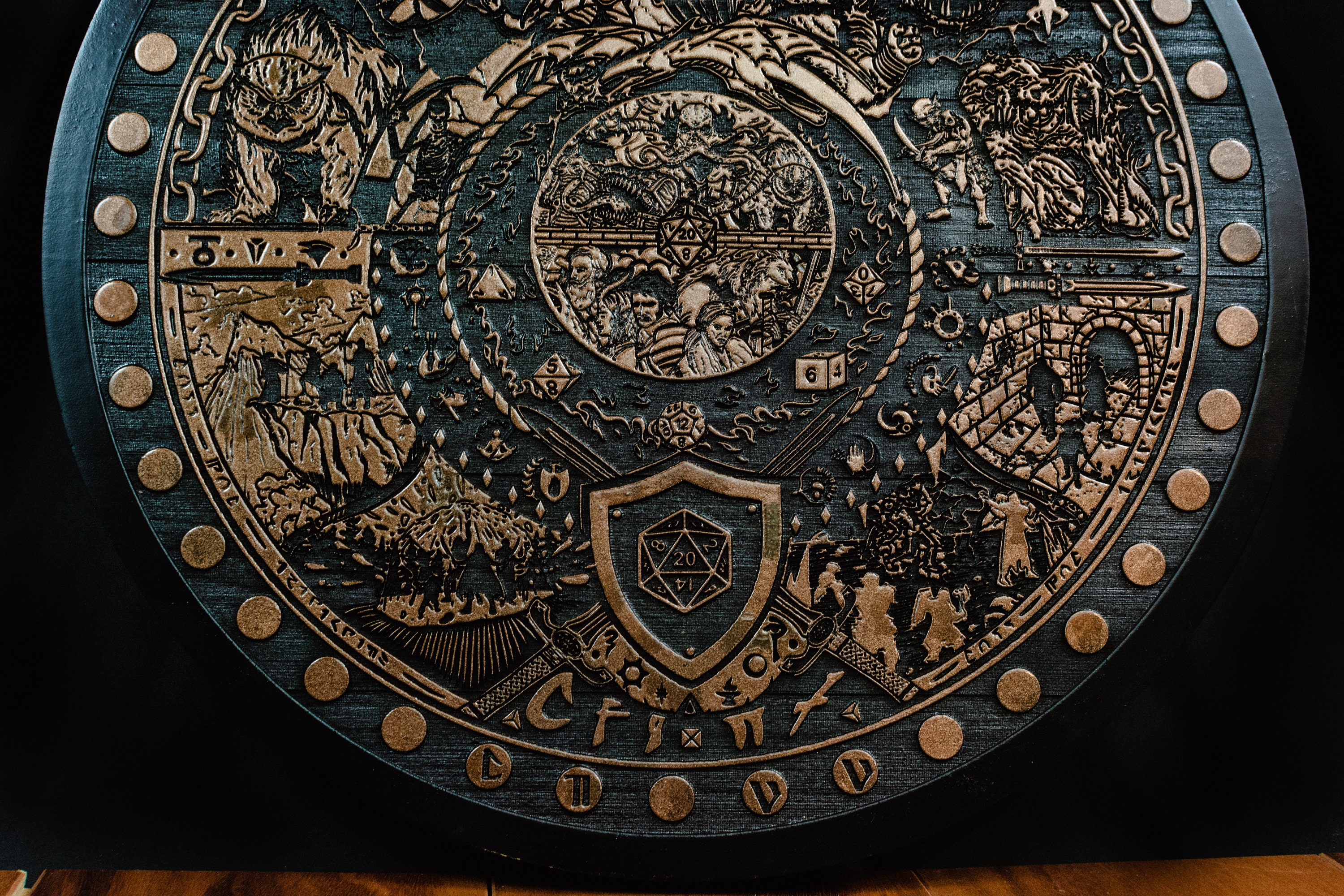 DnD Wall Art / Regalo para DM / Dungeons and Dragons / DnD | Etsy