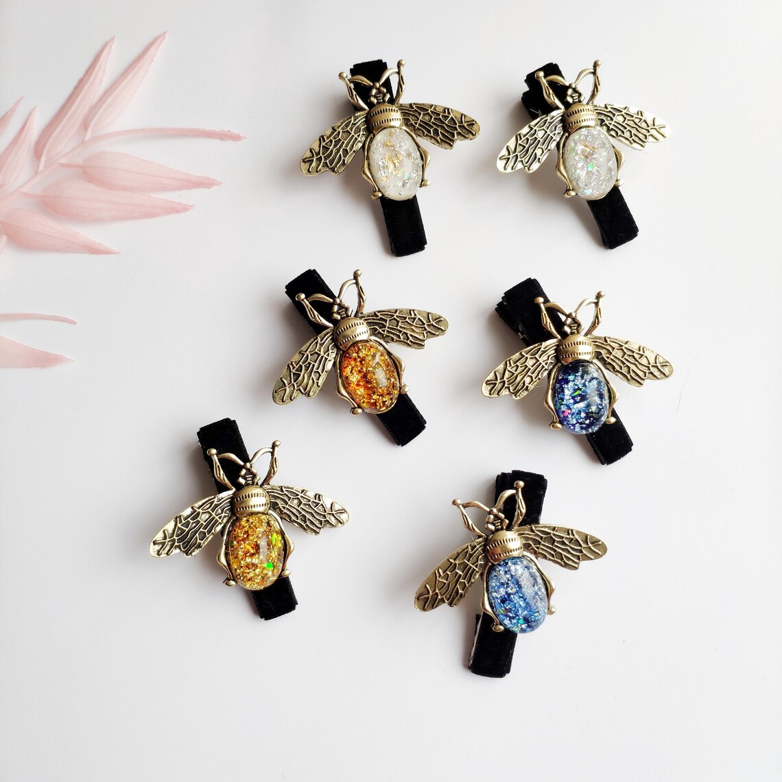 Bee brooch vintage. Bee brooch rhinestone. | Etsy