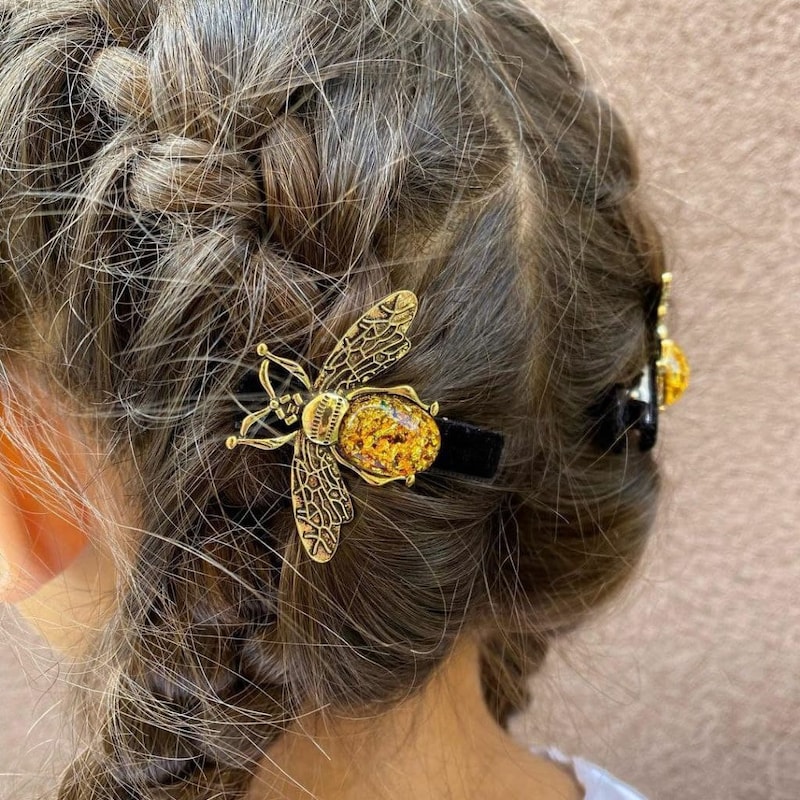 Vintage Hair Clips - Etsy