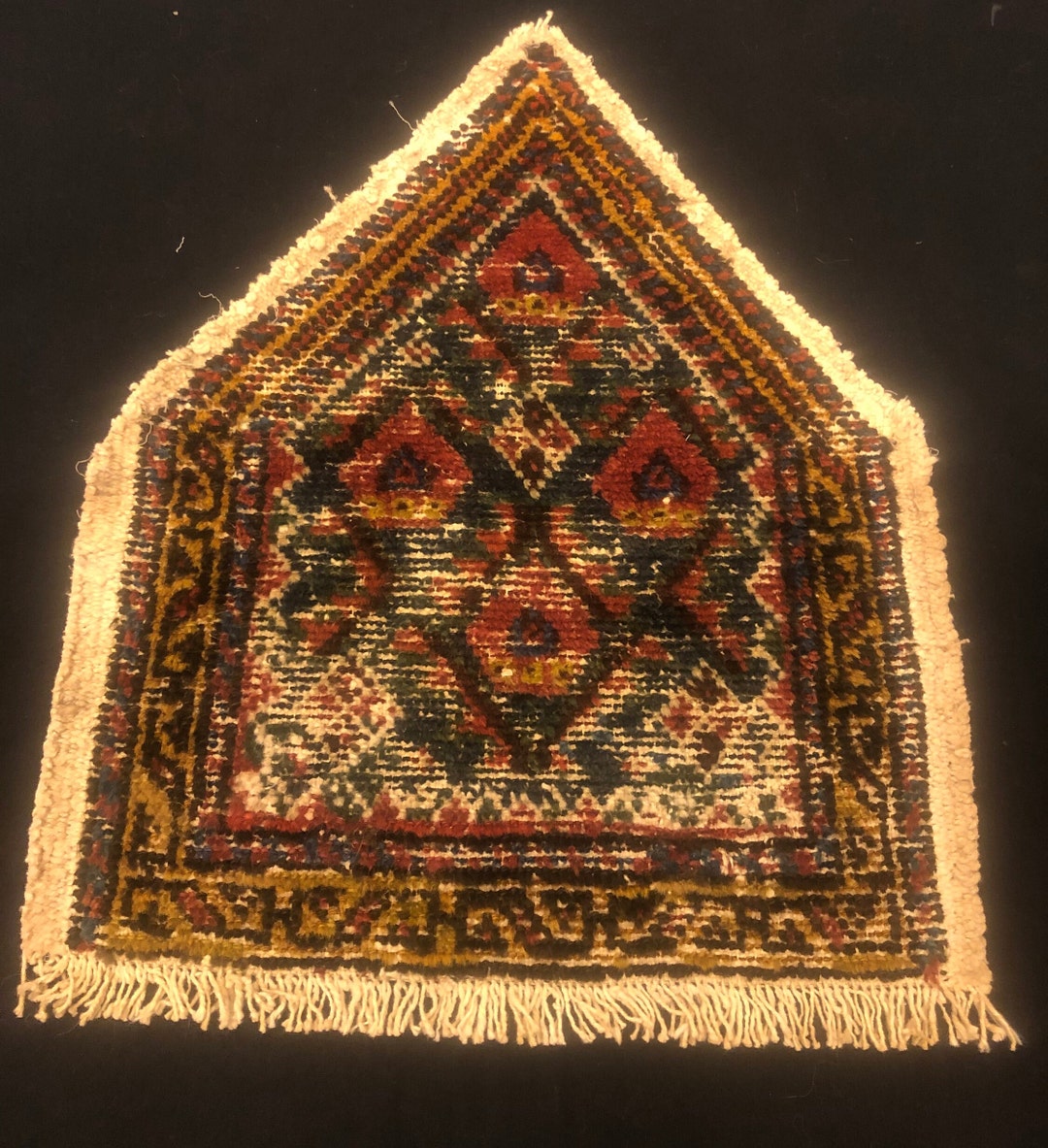 Kurdish Tribal Bag Face , Handcraft, Pure Wool, Natural Dyes, 48X41 Cm ...