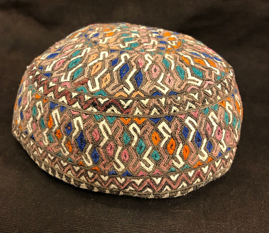 Antique Turkmen HAT From Yomud Tribe , Central Asian Child Hat. FREE ...