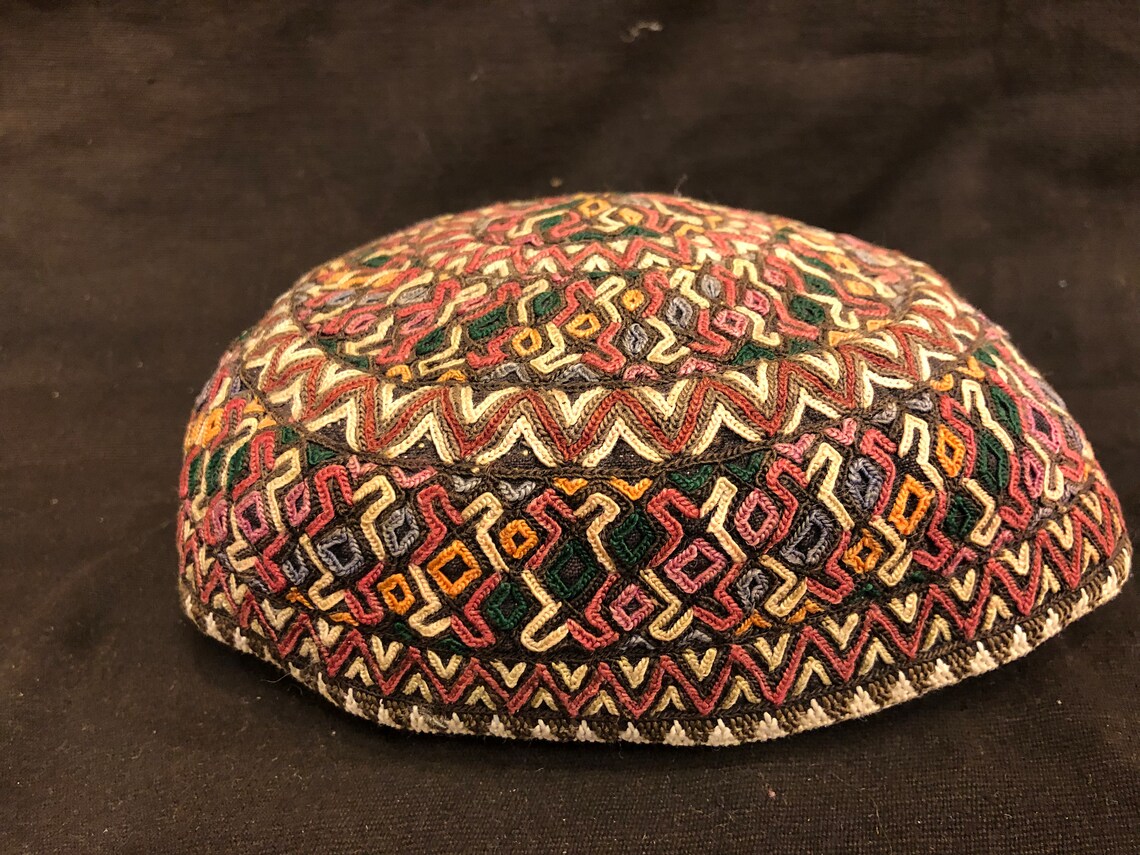 Antique Turkmen HAT From Yomud Tribe , Central Asian Child Hat. FREE ...