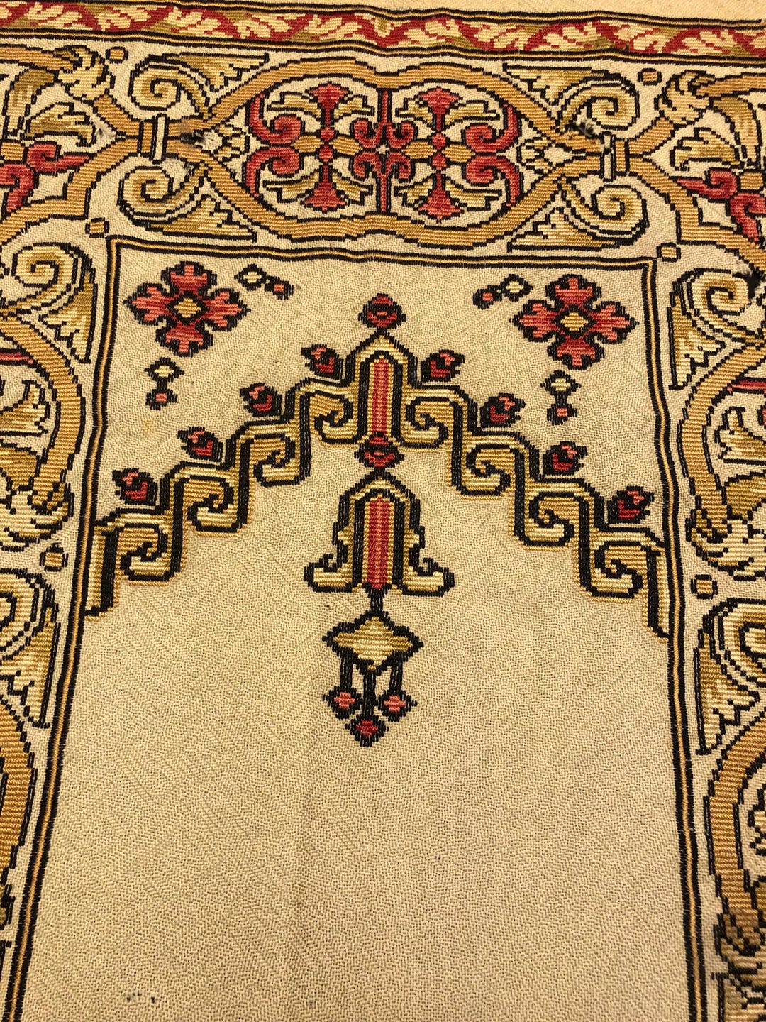 Antique Ottoman Textile Silk Embroidery, Wall Hanging, With Damage , - Etsy