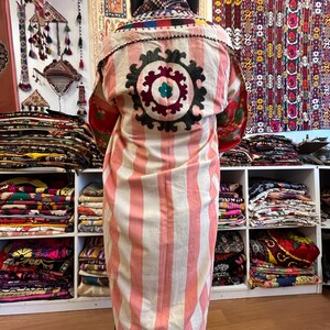 Vintage Ubek Traditional Clothing Handmade Costum. 195x102 Cm 77' X 40 ...